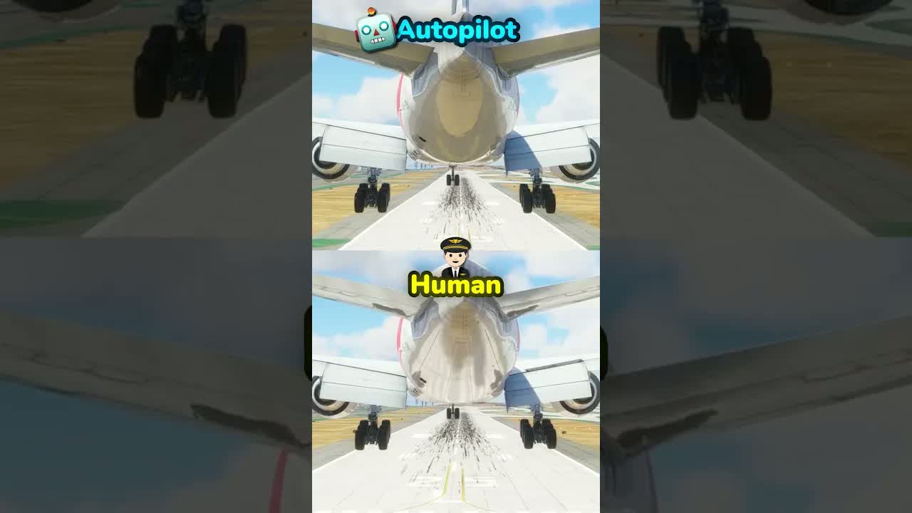 Autopilot vs. human landing an airplane - Boeing 777 edition