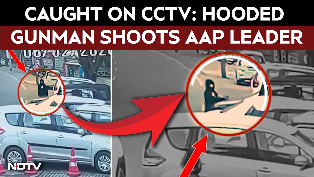 Lucky Oberoi news | On camera, man in hoodie opens fire, shoots AAP ...