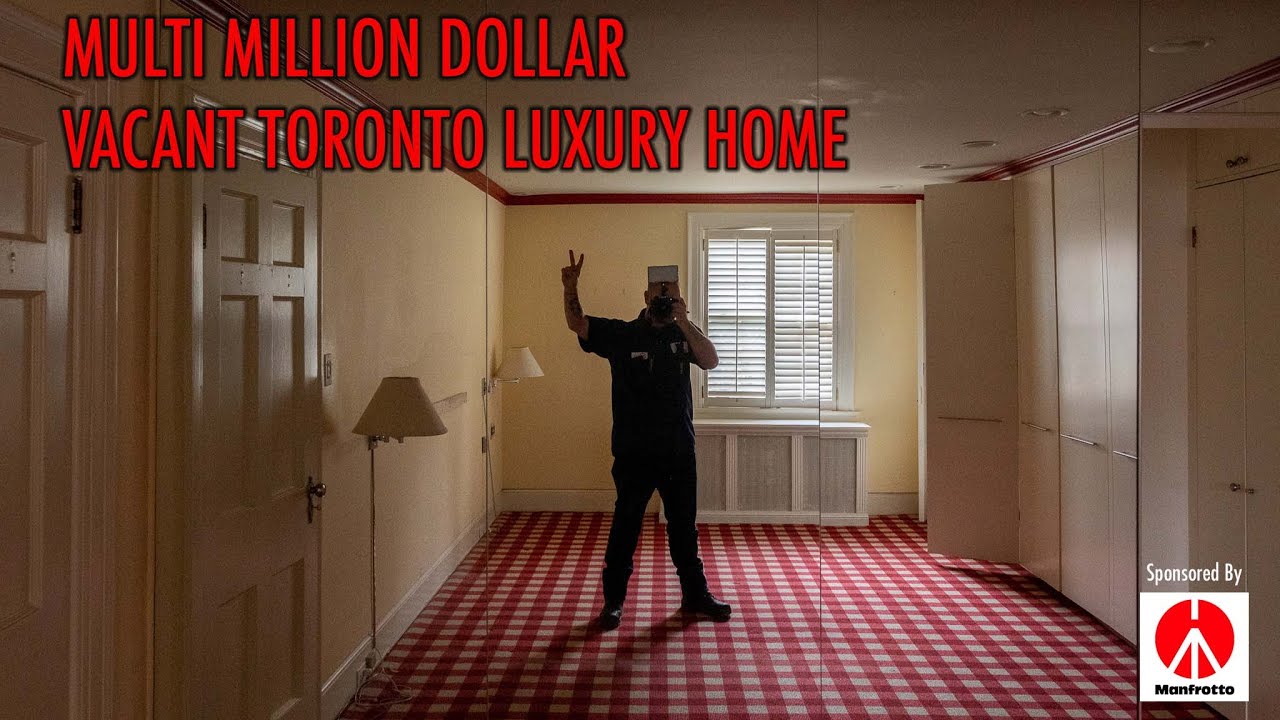 Exploring a vacant Toronto luxury home