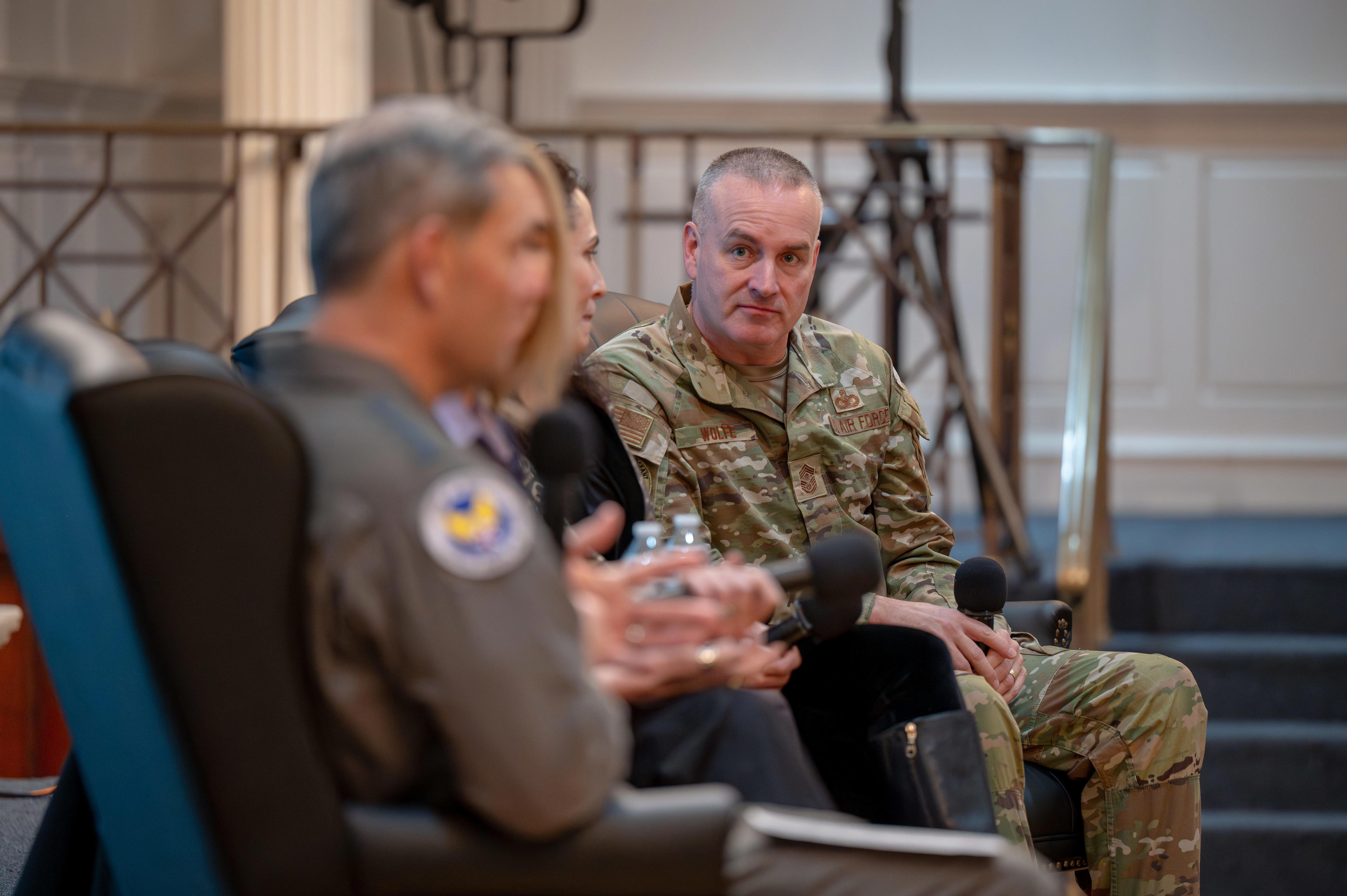 Visit provides senior leader perspectives at Air University training