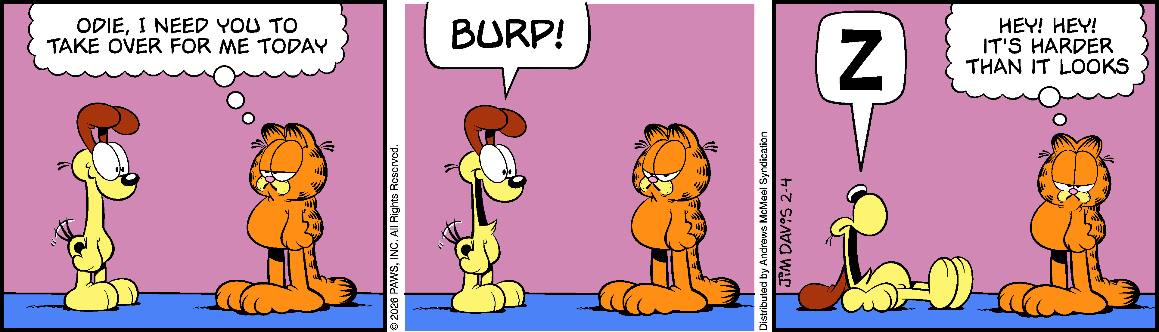 Garfield by Jim Davis