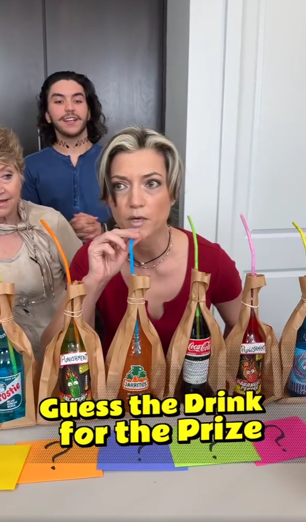 Blind soda taste test challenge