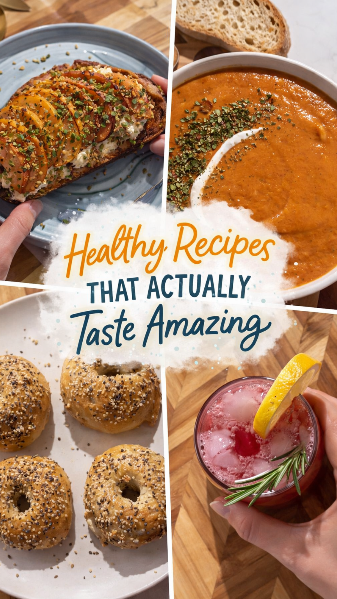 Healthy recipes that actually taste amazing: no bland bites here