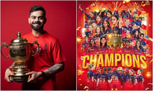 Keeping the RCB flag flying high: Virat Kohli celebrates historic WPL ...