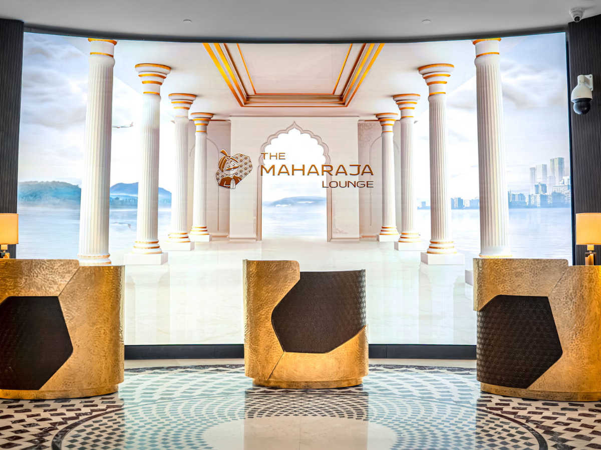 Air India opens first flagship Maharaja Lounge at Delhi airport's ...