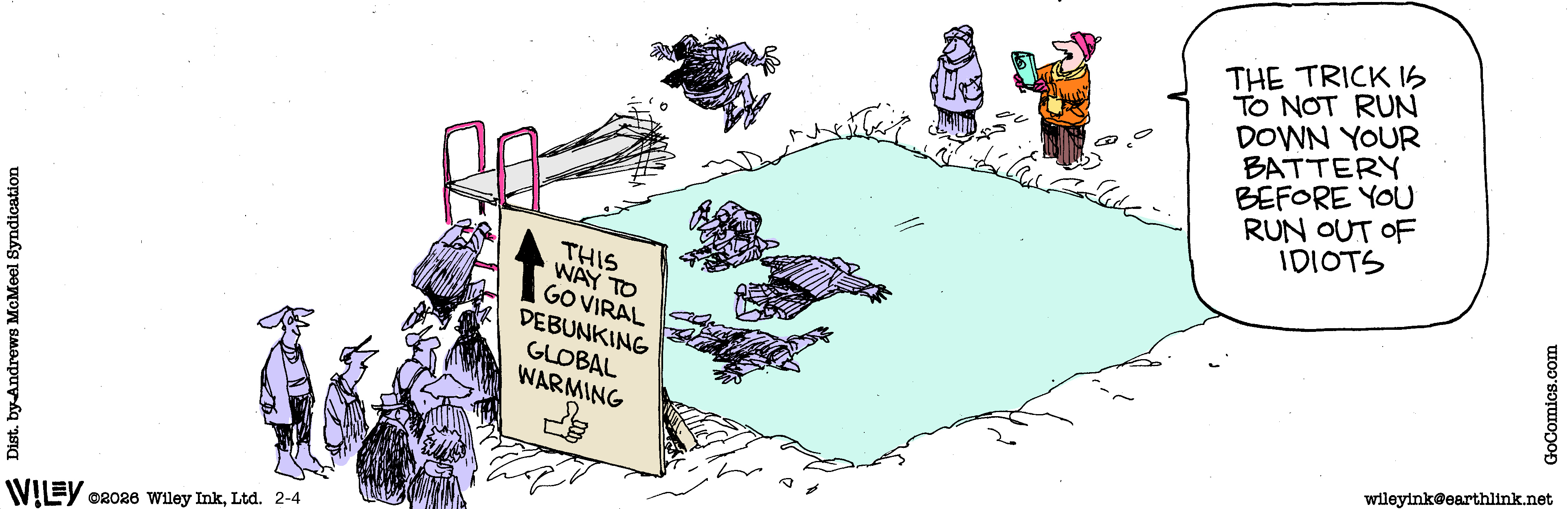 Non sequitur by Wiley Miller