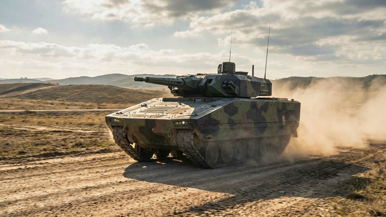 A new infantry fighting vehicle draws global attention