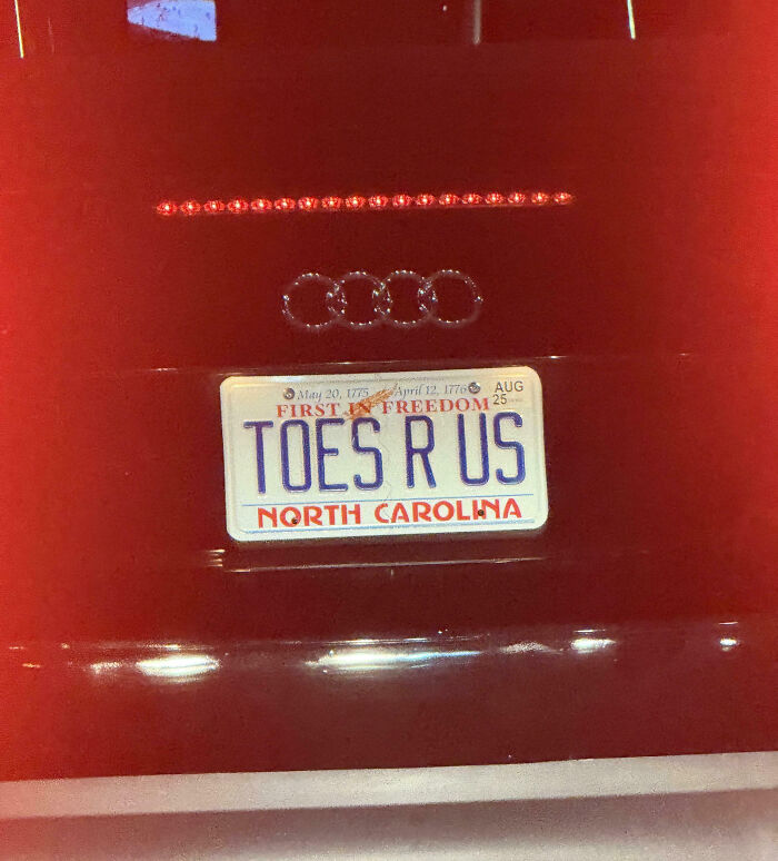 17 license plates that really tested the system