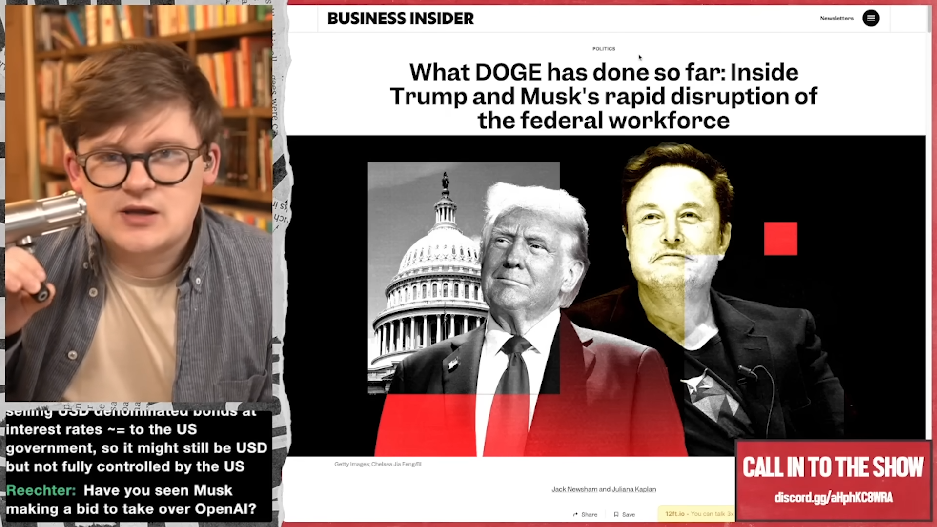Why Elon Musk is targeting government power