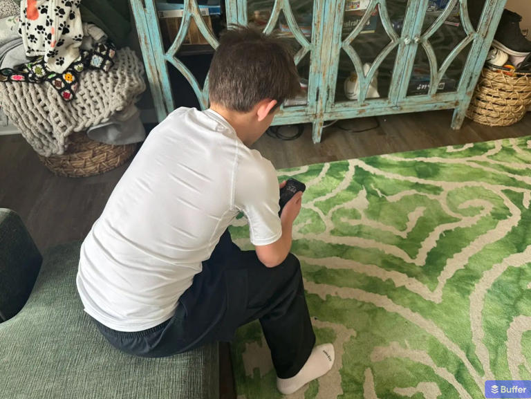 I said I wouldn't get my son a cellphone. I changed my mind when he ...