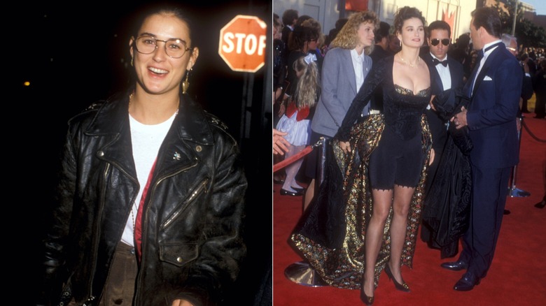 The stunning style transformation of Demi Moore