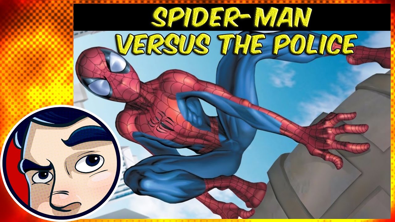 Ultimate Spider-Man wanted by the police in full story