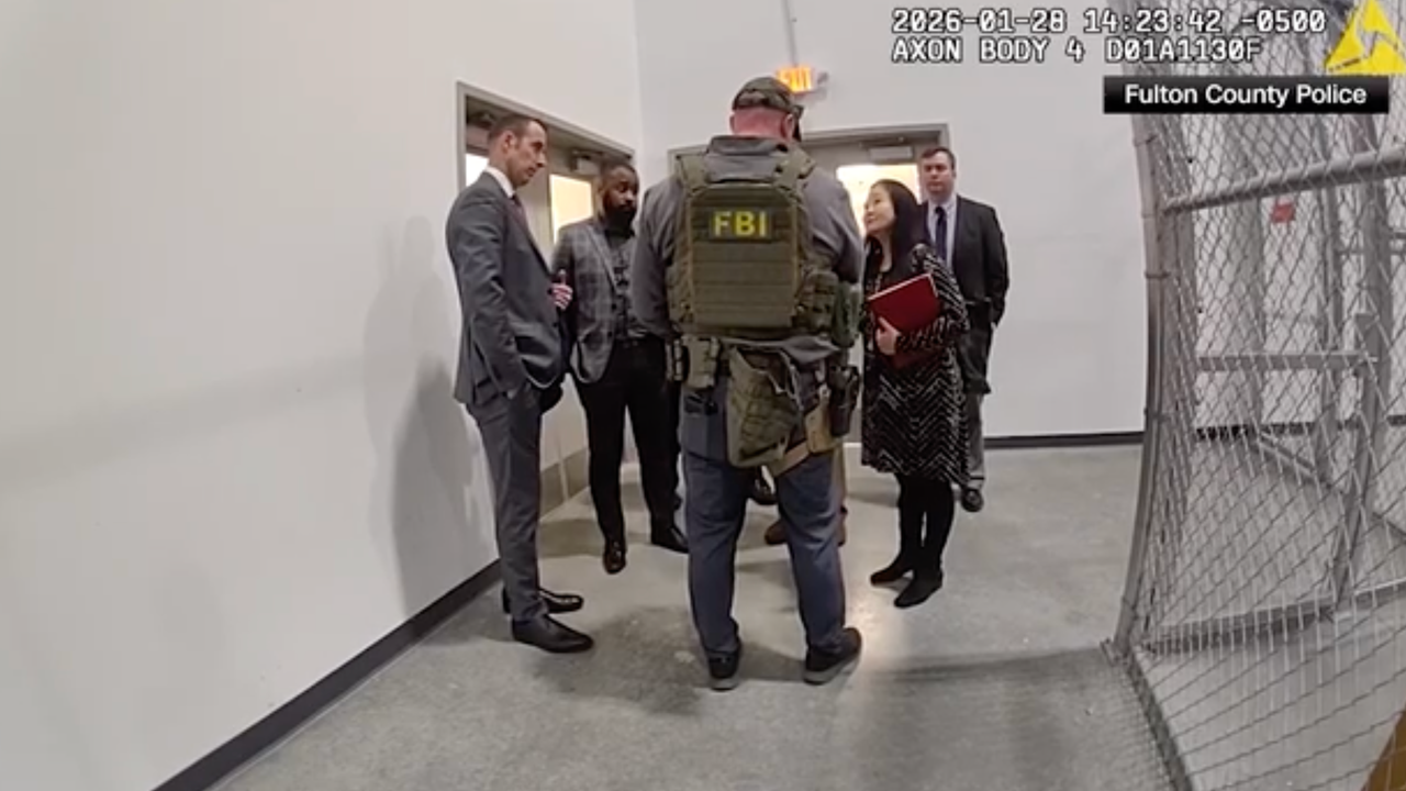 Bodycam video released of FBI seizure at Fulton County election office