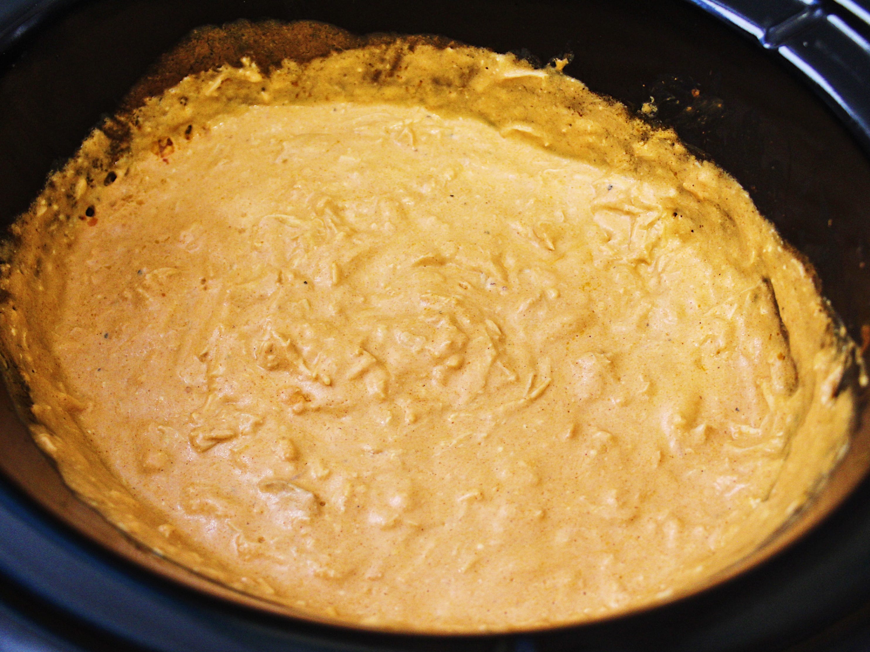 I make this 6-ingredient slow-cooker Buffalo chicken dip every game day ...
