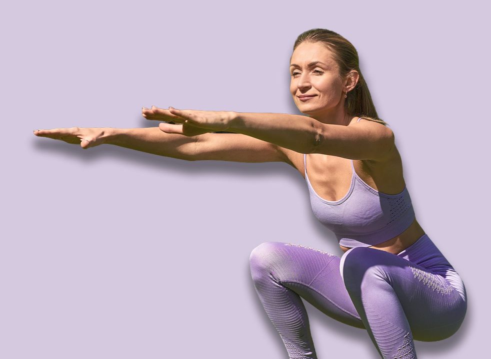 If you can do this many squats after 55, your leg endurance is elite
