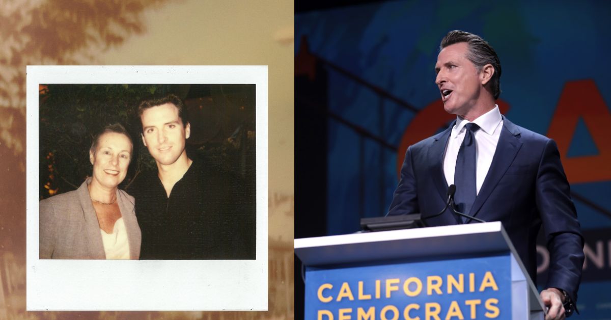 Gavin Newsom says he hated his mother for choosing assisted death