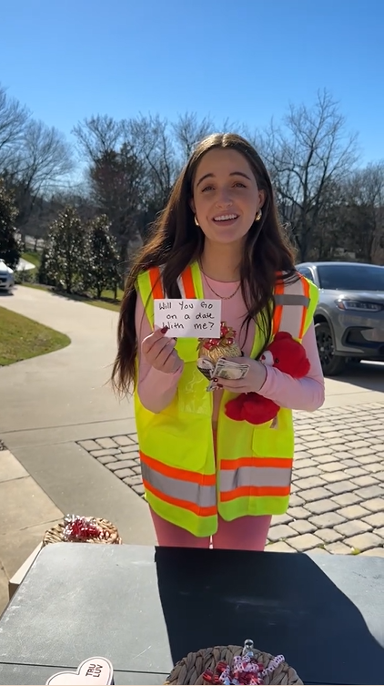 A doorstep crush turned into something sweet