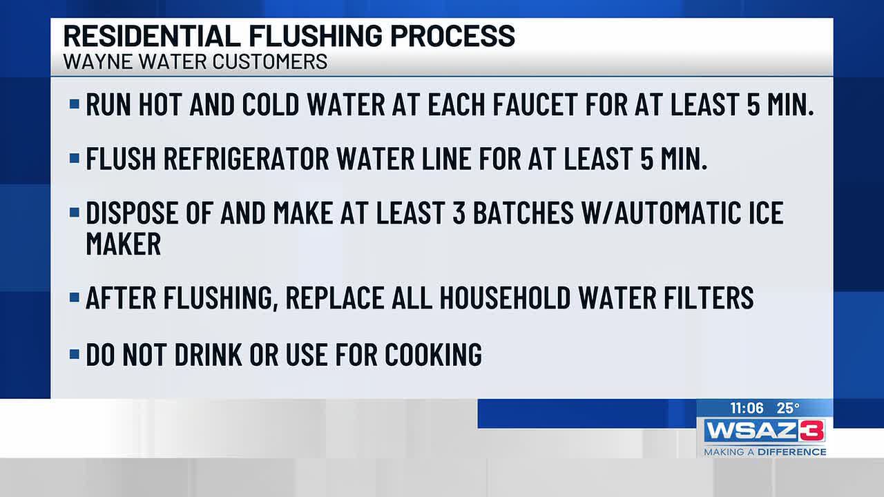 Residential water flushing to begin