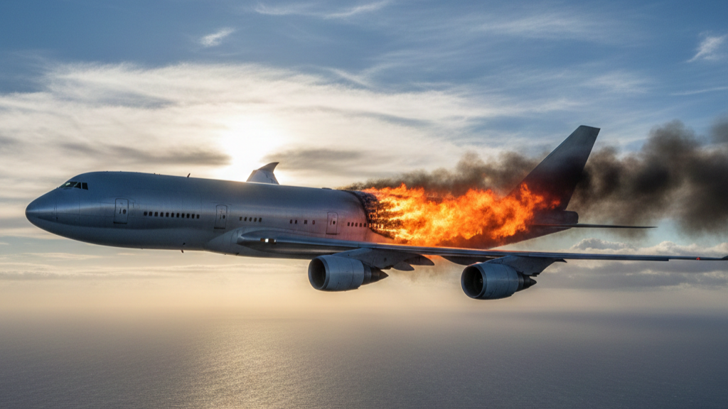 This Boeing 747 caught fire in midair – and triggered a $200 million ...