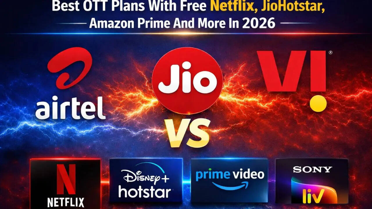 Airtel vs Jio vs Vi: Best OTT plans with free Netflix, JioHotstar ...