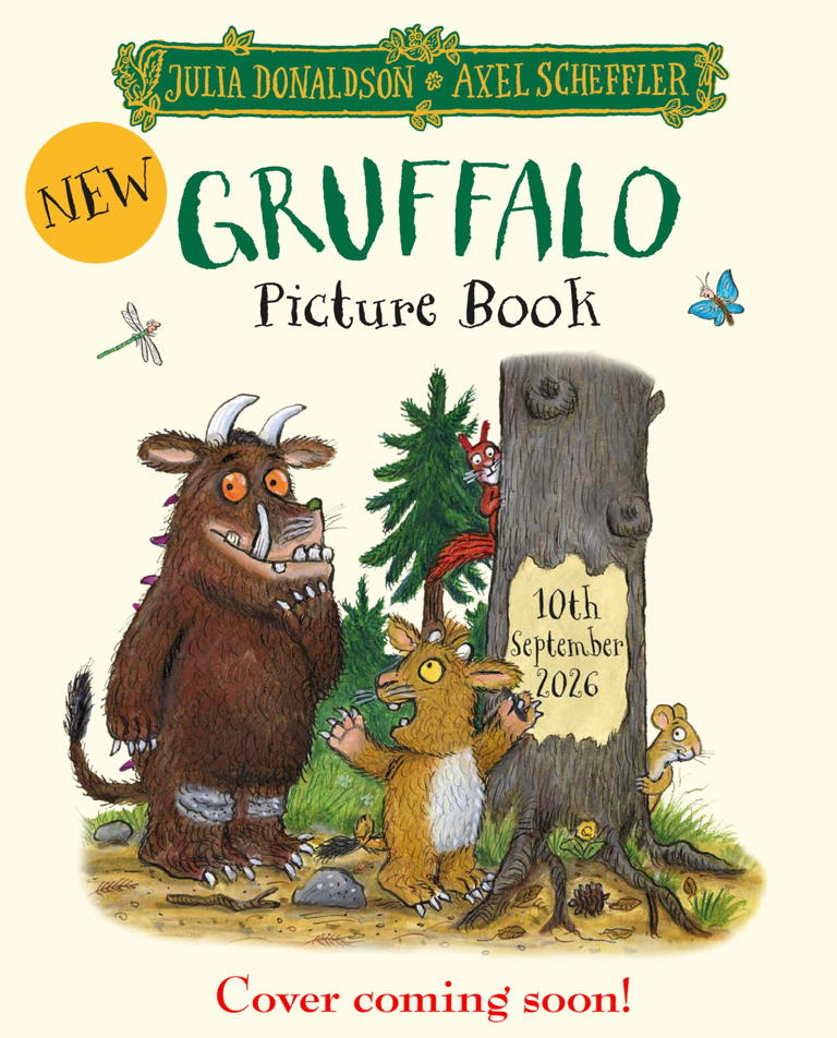 ‘Gruffalo Granny is coming to stay’: Julia Donaldson announces first ...
