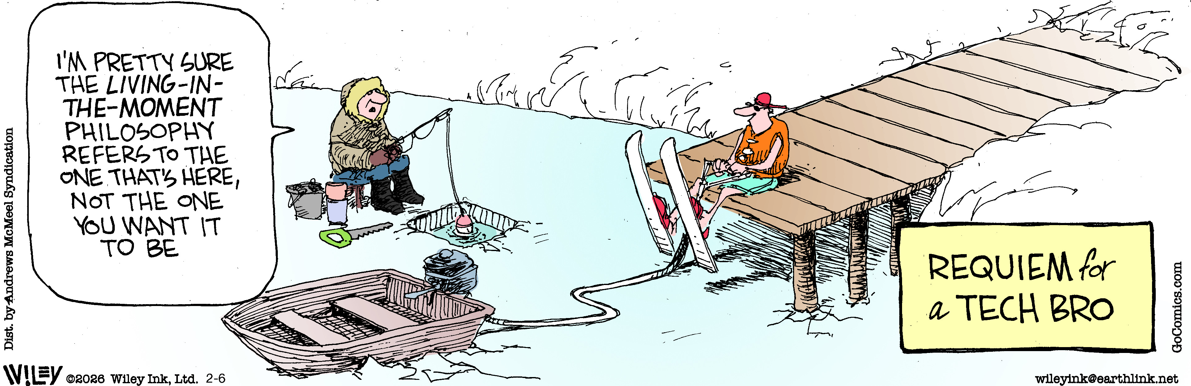 Non sequitur by Wiley Miller