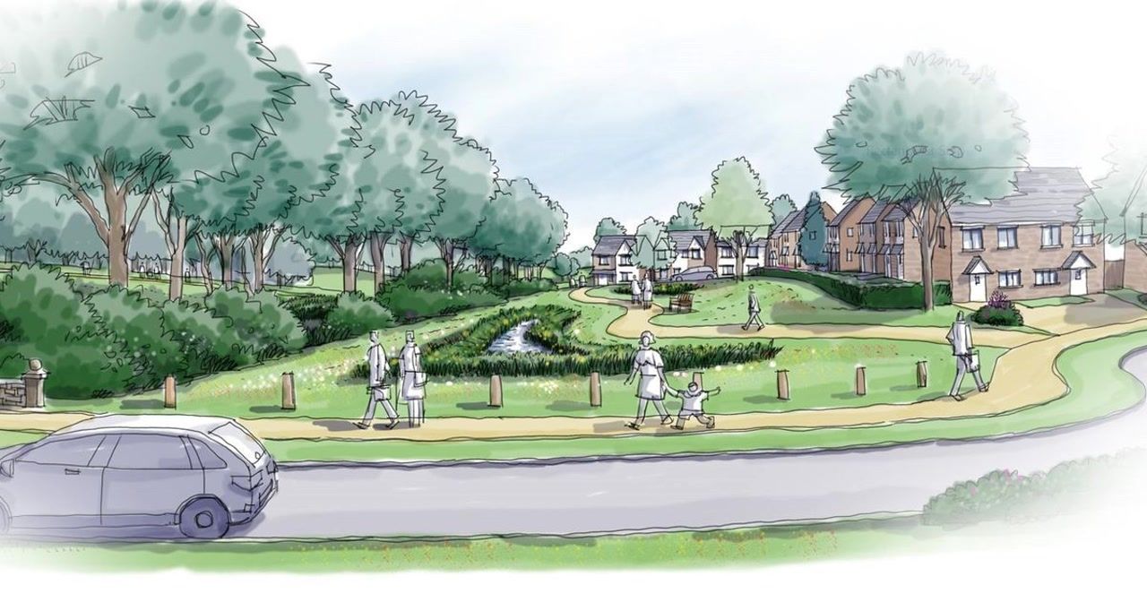 Simister Island plan: 1,550 homes near M60