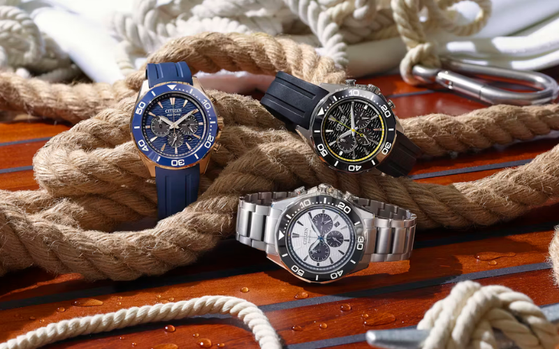 Citizen's solar-powered chronograph brings dive features at an ...