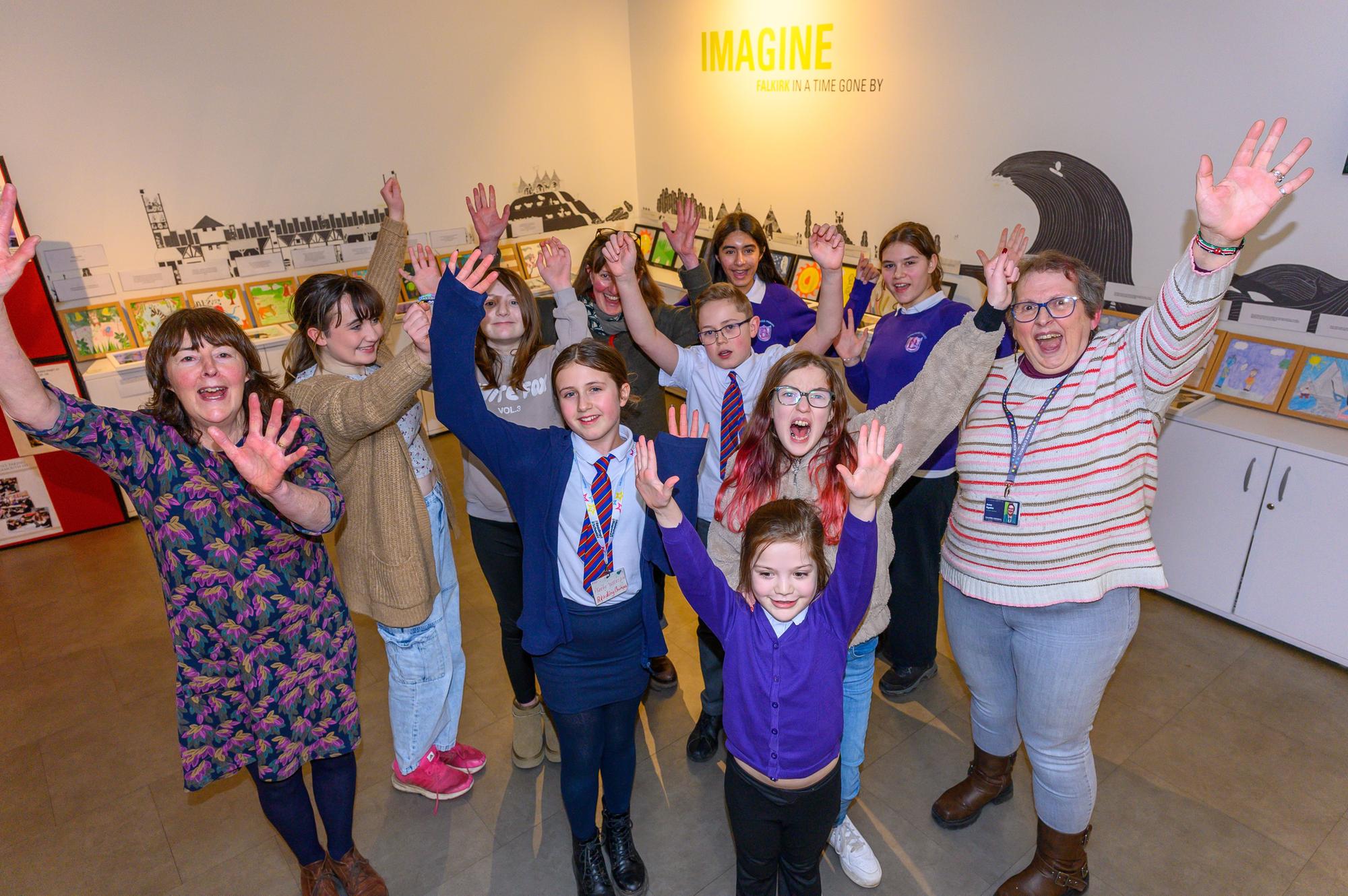 In 20 pictures: Grangemouth schools myths and legends exhibition at ...