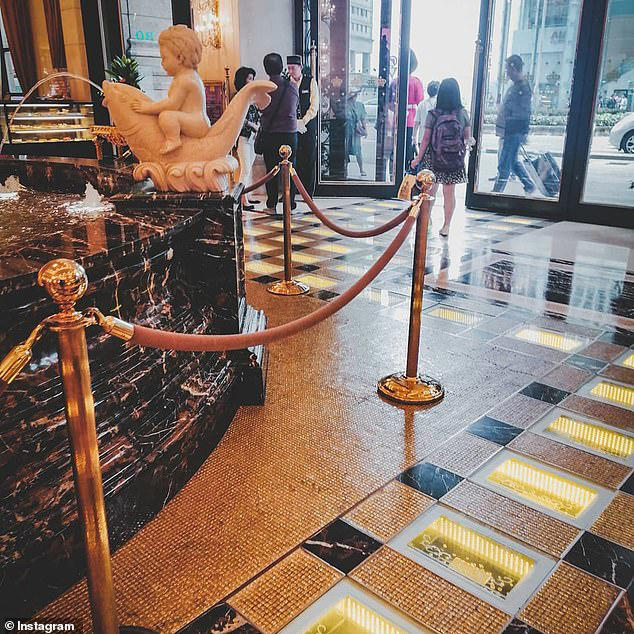 Macau's Grand Emperor hotel rips up its iconic lobby floor to sell off ...