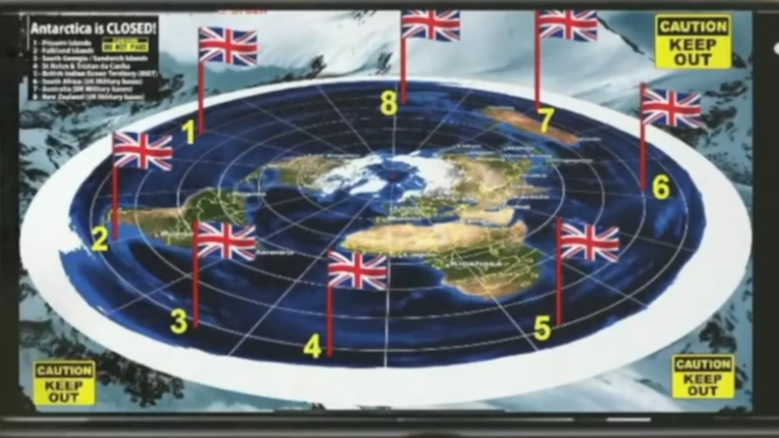 He set out to prove flat Earth - reality interfered