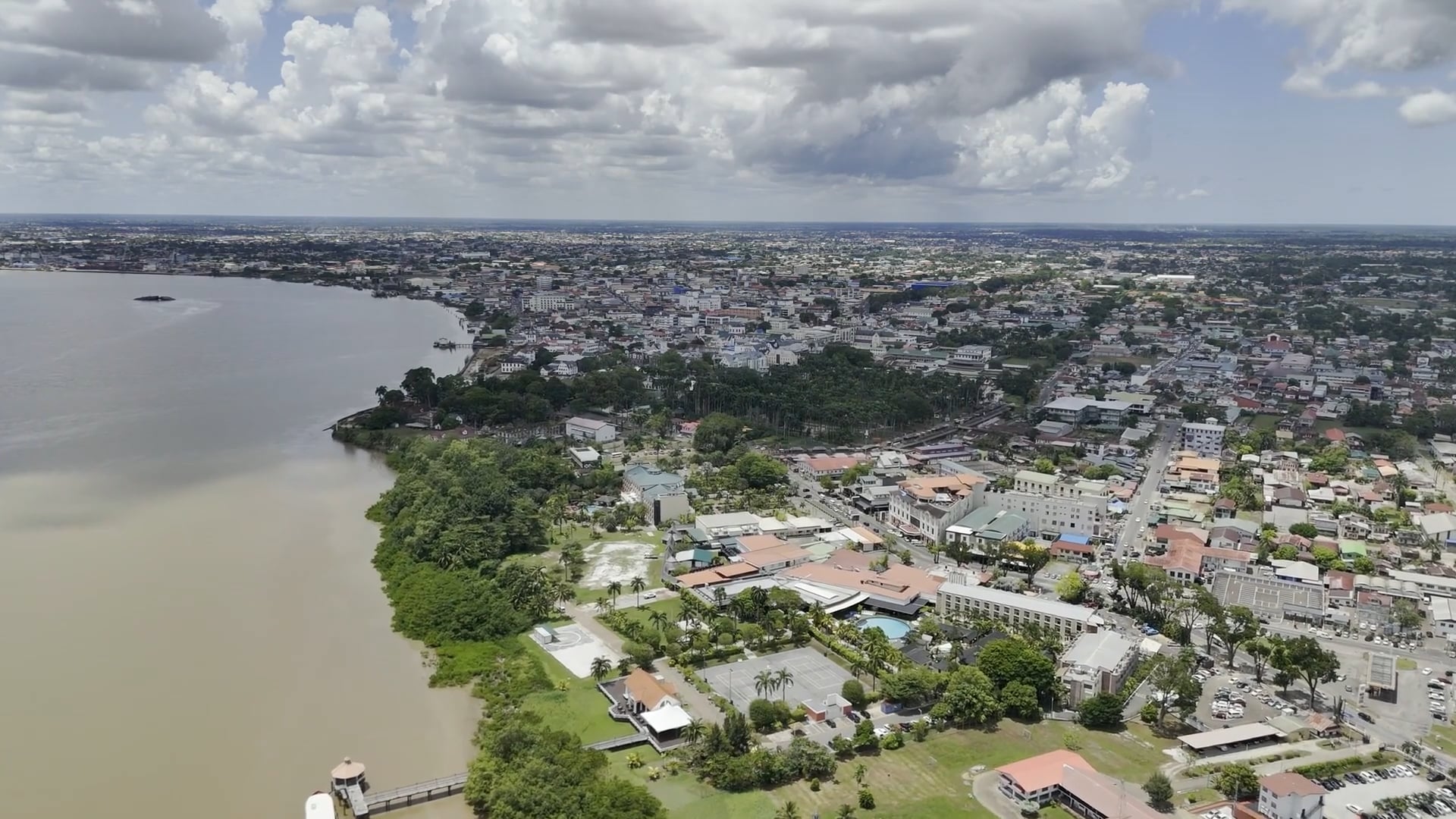 Suriname: Drone explores South America's 'Dutch Guiana'