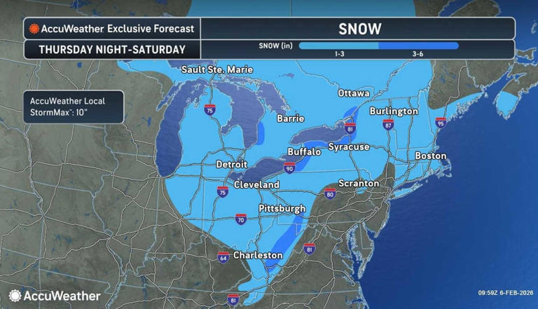 Arctic blast will bring snow, dangerous winds, power outage risks to ...