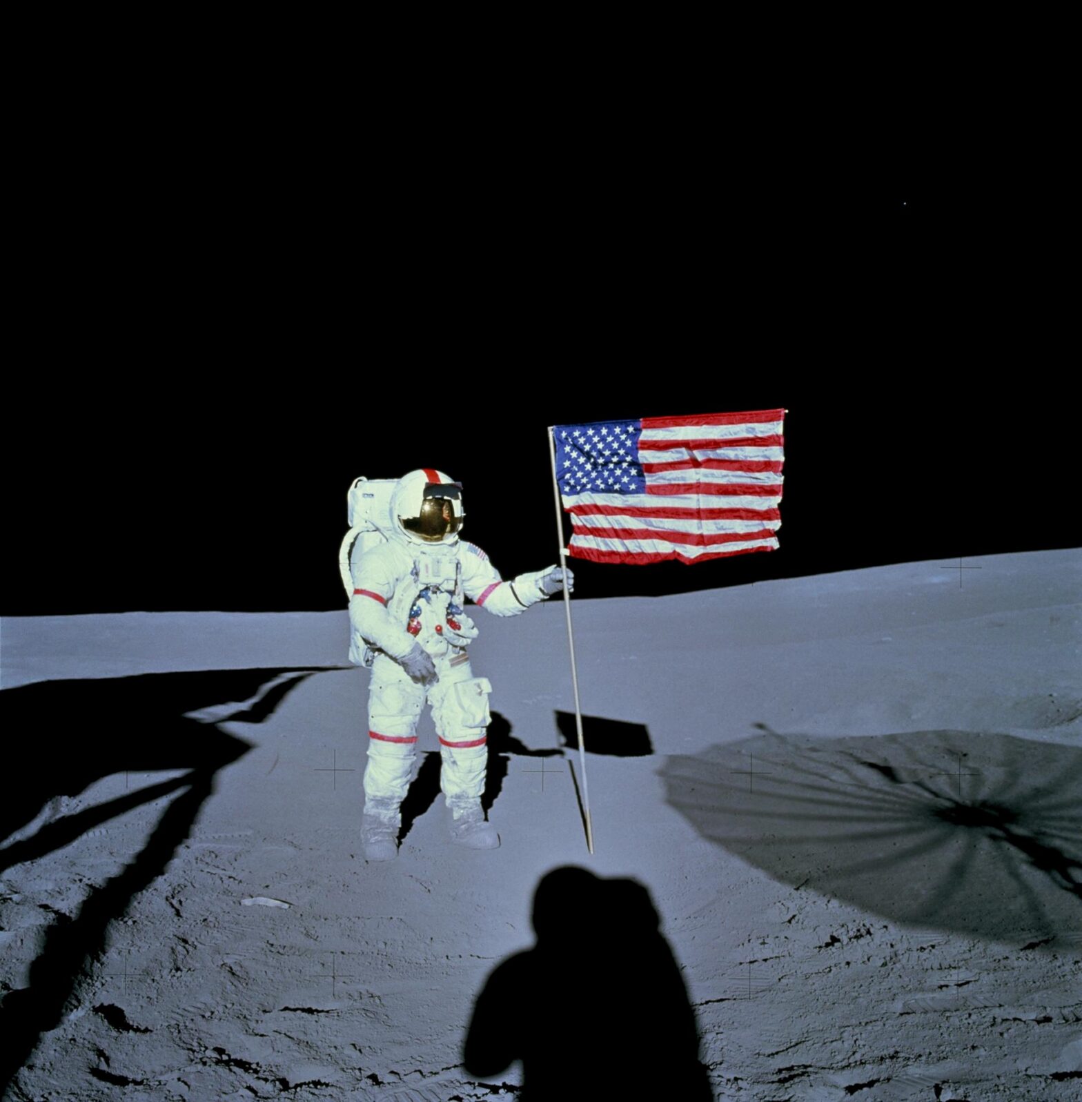 Feb. 6, 1971: Teeing off on the moon