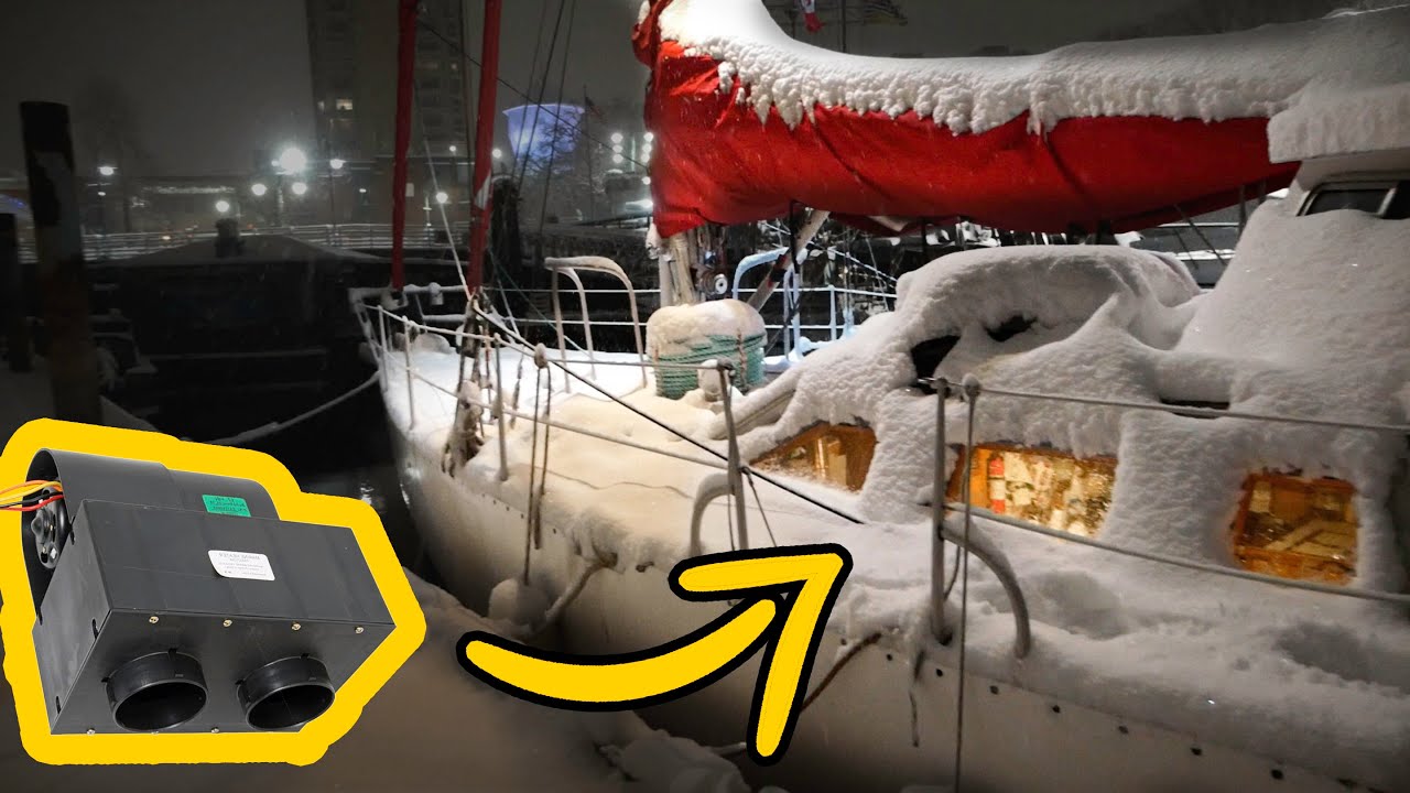 How we get free heat on our boat – no extra costs