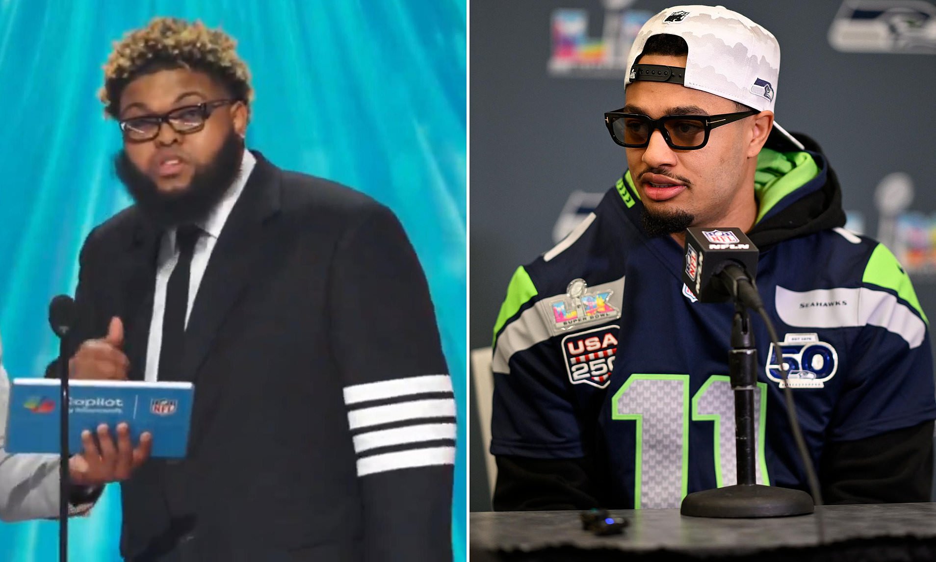 Comedian Druski sparks fury at NFL Honors as he appears to use racial ...