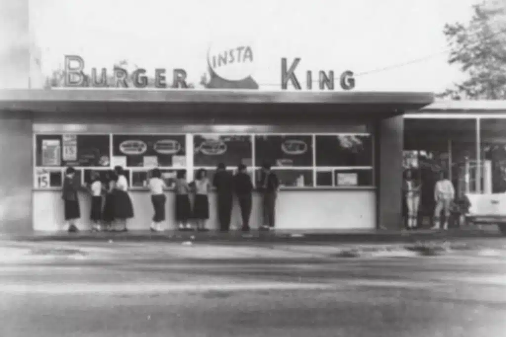 Inside the original Burger King that looks nothing like today’s version