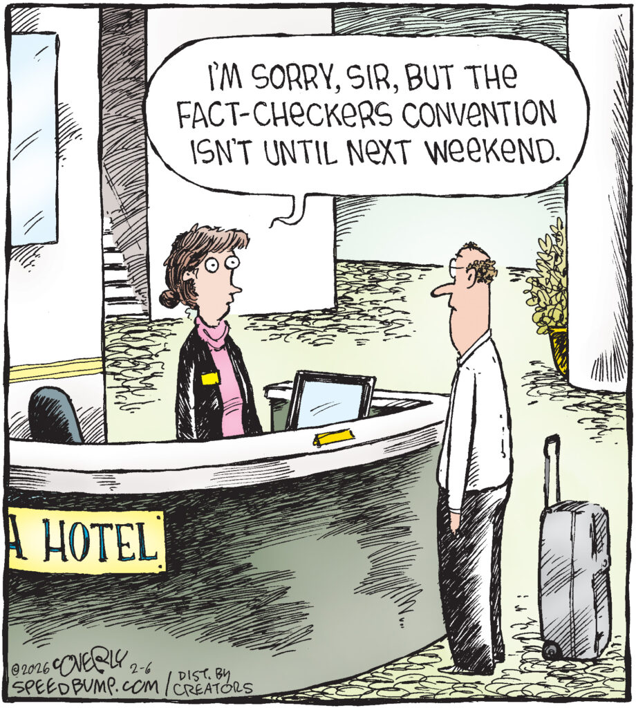 The latest 'Speed Bump' comics by Dave Coverly