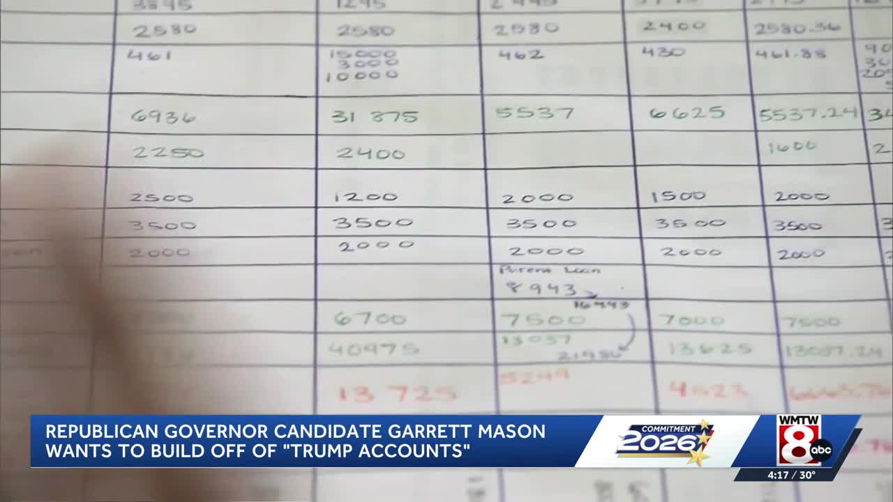 Republican candidate for governor wants to build off Trump accounts