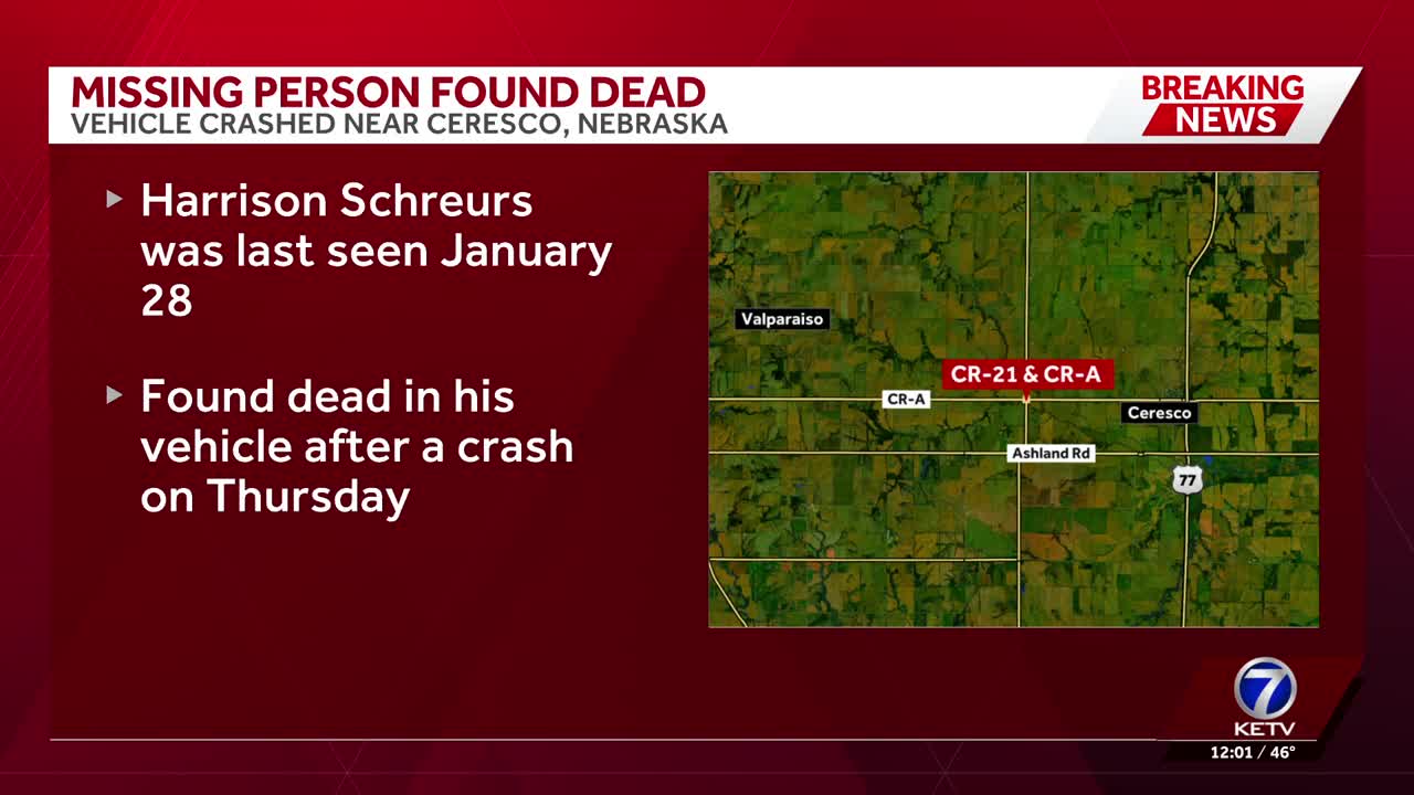 Lincoln police find body of missing man who was involved in Saunders ...