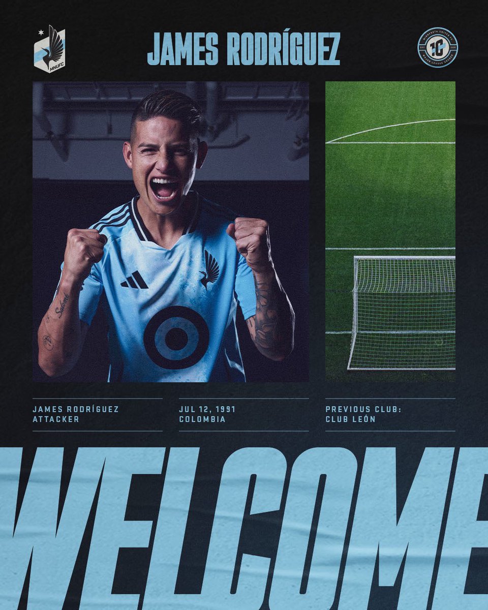 Fabrizio Romano: Kolumbialaistähti James Rodríguez siirtyy MLS:ään