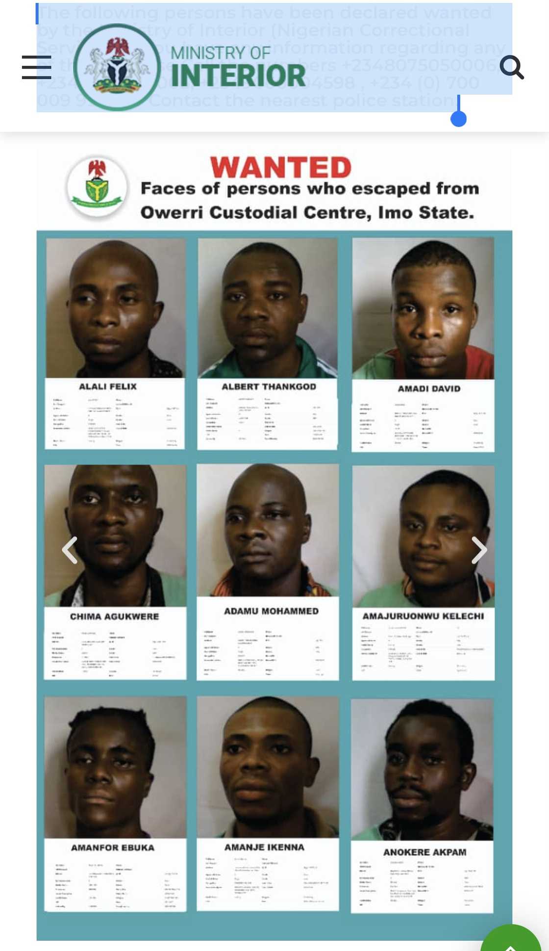 2026: Nigerian government releases list of most wanted persons, names ...