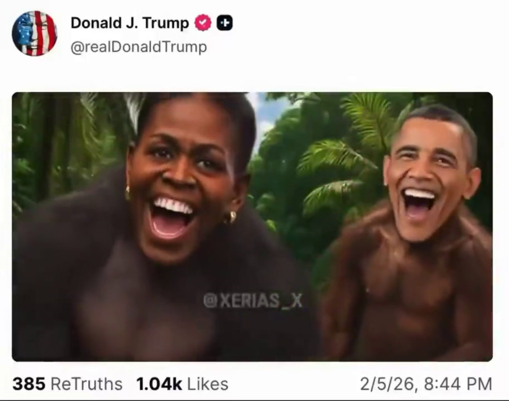 Detroit MAGA pastor defends Trump’s racist Obama ape video post