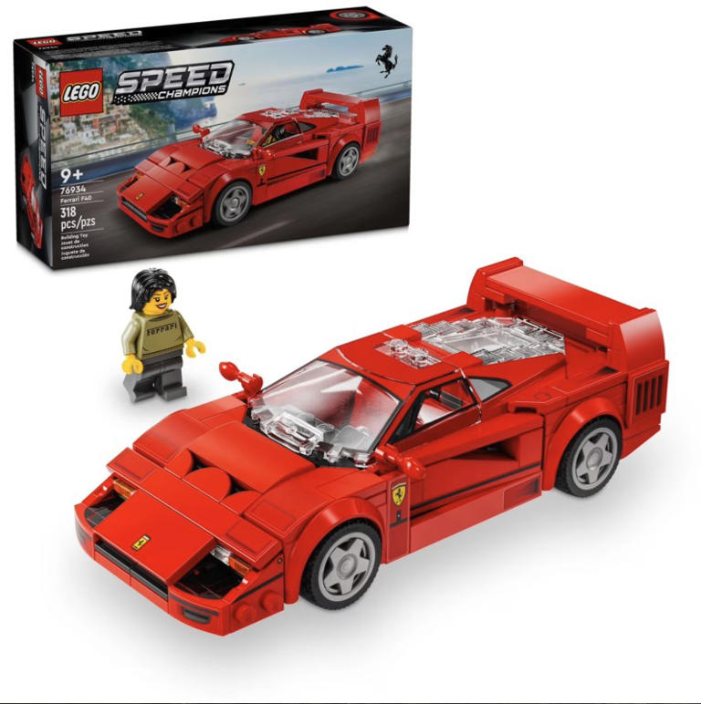 Walmart is selling an 'incredible' LEGO Ferrari race car set for just $27