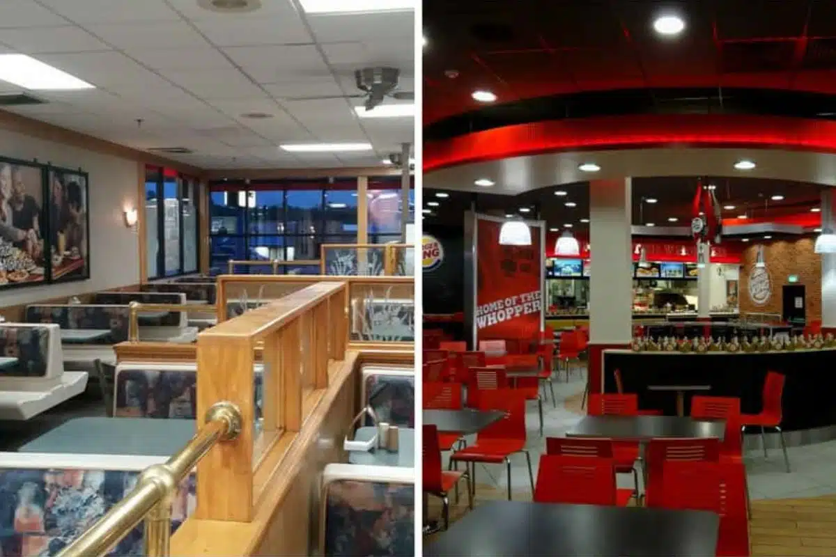 Inside the original Burger King that looks nothing like today’s version