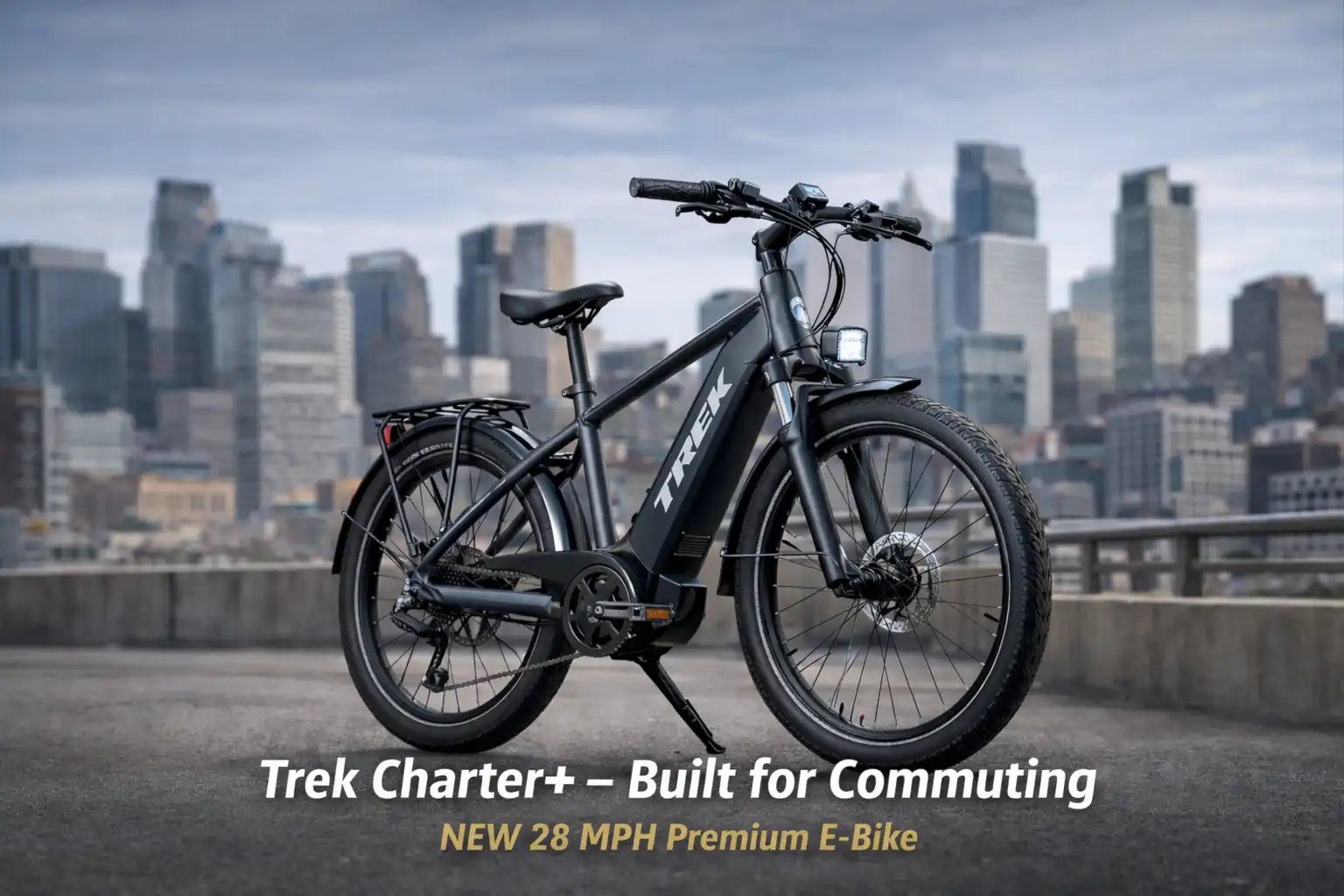 Trek unveils the Charter+ - a 28 MPH city e-bike built to replace your car