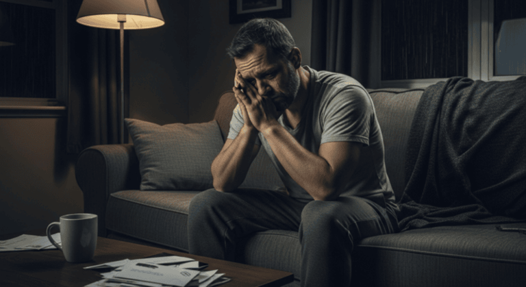 Why do men hide their feelings and sadness: I'm not crying