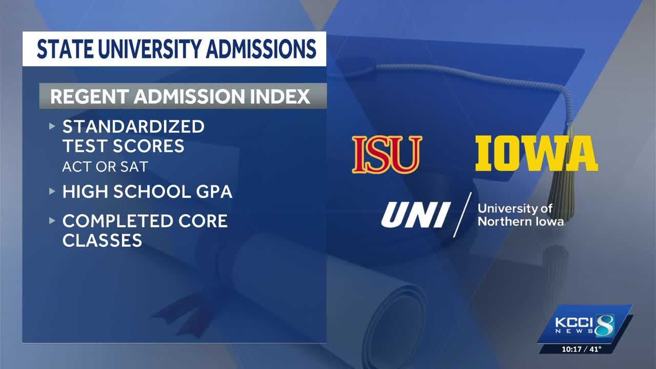Iowa bill proposes new university admission criteria
