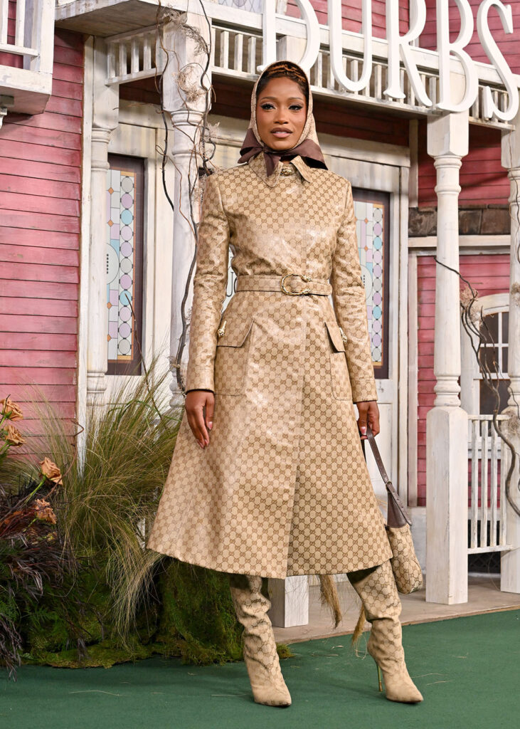 Keke Palmer wore Gucci to ‘The Burbs’ LA premiere