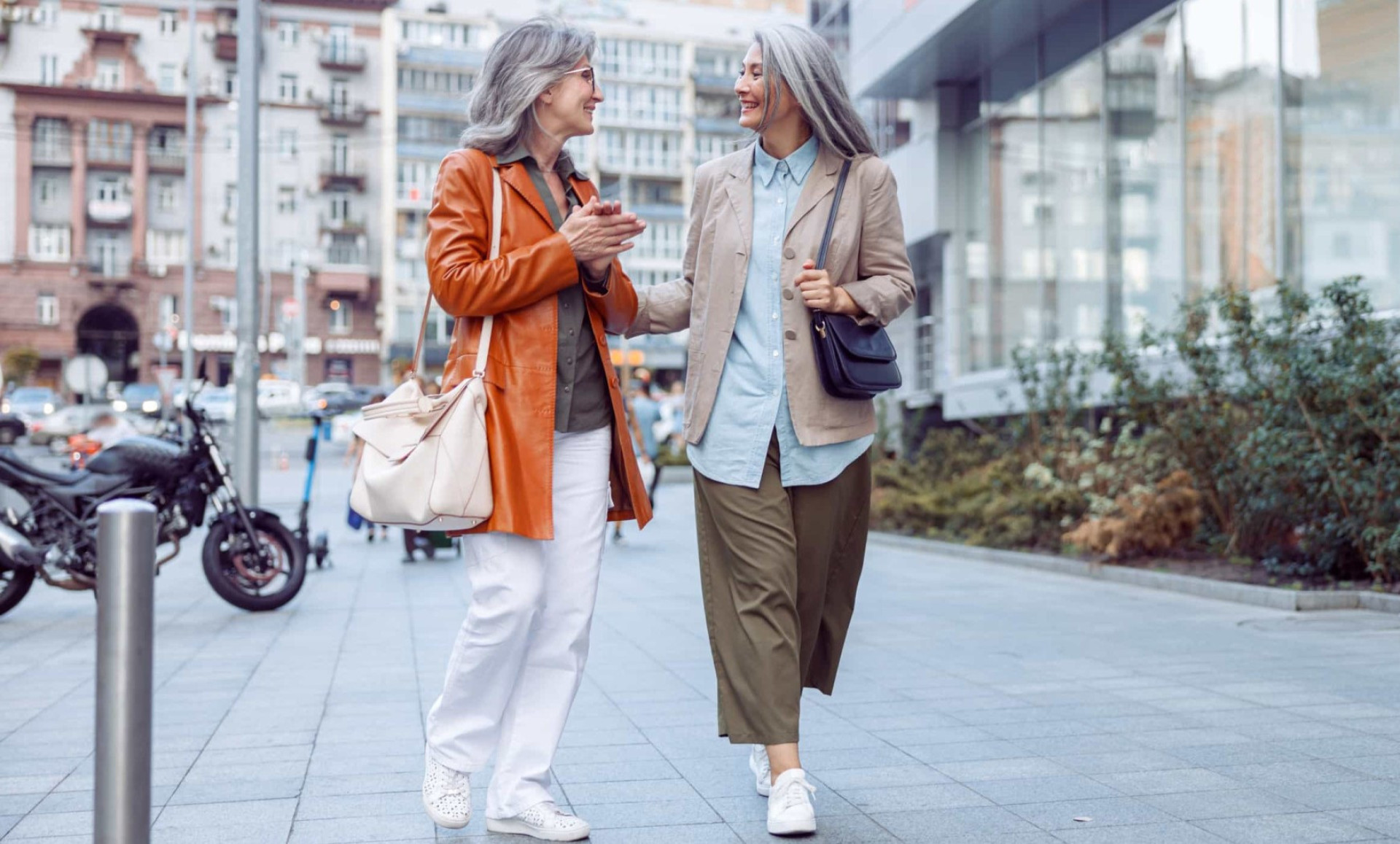 The benefits of letting your hair go gray